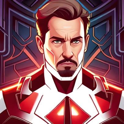 Tony Stark portrait - Foroprompt